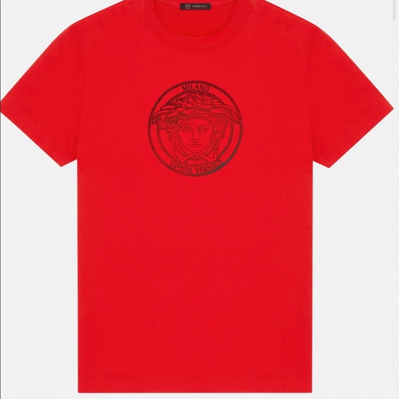 Versace | Shirts | Versace Red Shirt | Poshmark